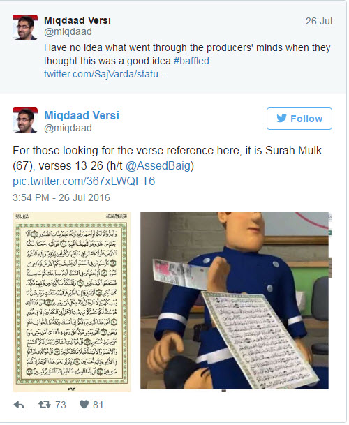 Fireman Sam Exposes Victimhood of Muslims – Ramblings